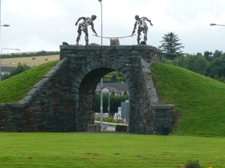 Dry Arch Roundabout (The Workers)Letterkenny self catering holiday ...